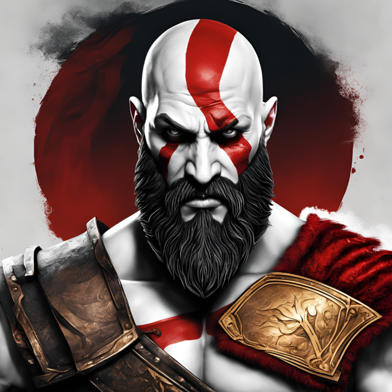 How to Grow and Maintain a Kratos Beard - Beardy Blogger
